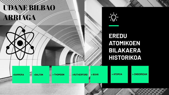 eredu atomikoen bilakaera by Udane Bilbao Arriaga on Prezi
