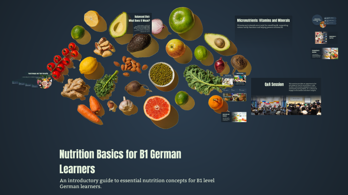 Nutrition Basics for B1 German Learners by Kadir Husovic on Prezi