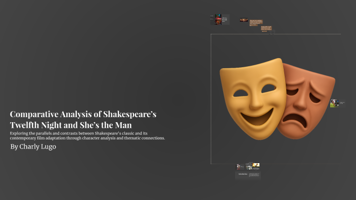 Comparative Analysis of Shakespeare’s Twelfth Night and She’s the Man ...