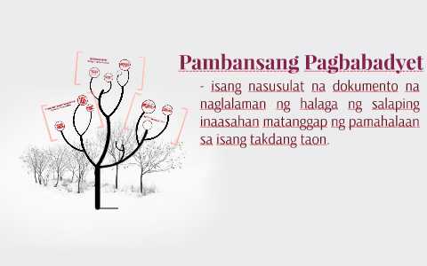 Pambansang Pagbabadyet by Pau Carino on Prezi