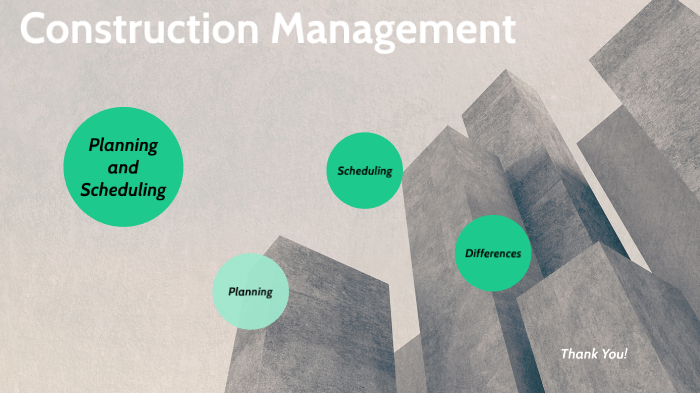 Project Planning vs Scheduling by Joe Str on Prezi
