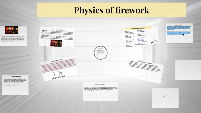 Physics of firework by aisha abubakar on Prezi