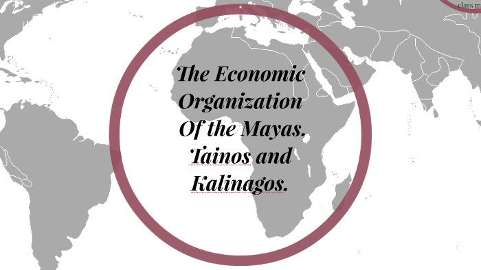 The Economic Organization Of the Mayas, Tainos and Kalinagos by Loanny ...