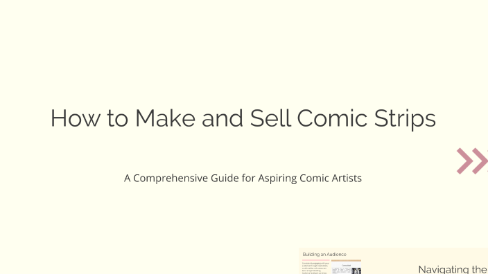 How to Make and Sell Comic Strips by Allison Spohn on Prezi