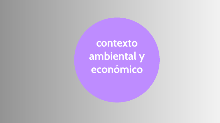 contexto económico y ambiental by Alexia Valladares on Prezi
