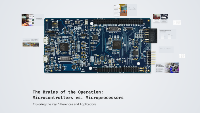 The Brains of the Operation: Microcontrollers vs. Microprocessors by ...