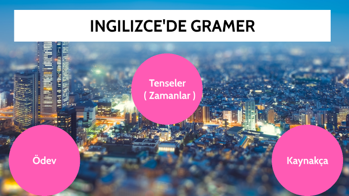 INGILIZCE'DE GRAMER by Güney Bozoğlan on Prezi