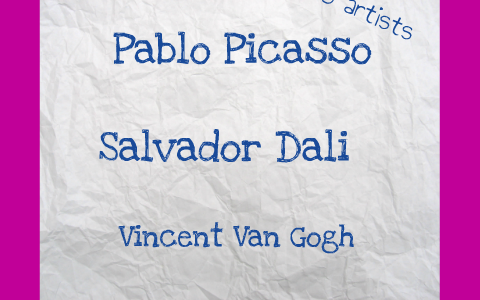 My Artists by kayla tindal on Prezi