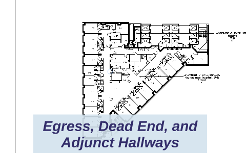 Egress, Dead End, and Adjunct Hallways by Daniel Dolan on Prezi