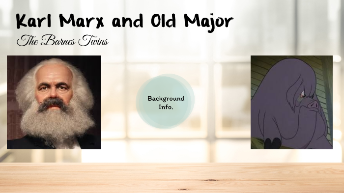 Karl Mark and Old Major by MaKayla B on Prezi
