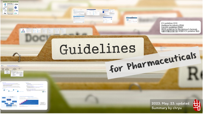 guidelines for pharmaceuticals by choonho ryu on Prezi