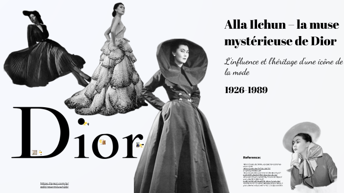Alla Ilchun – la muse mystérieuse de Dior by Nastya Choi on Prezi
