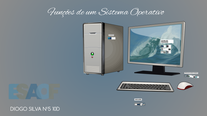 Funções de um Sistema Operativo by Diogo Silva on Prezi