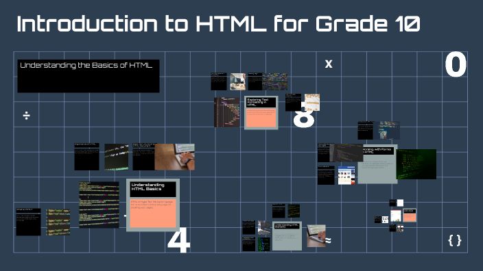 Introduction to HTML for Grade 10 by Yug Chandan on Prezi