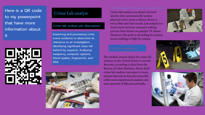 Crime Lab Analyst by Macey Smith on Prezi