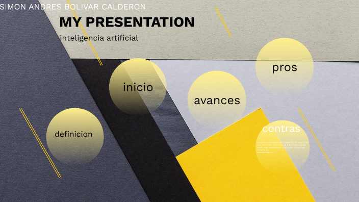 inteligencia artificial by simon andres bolivar calderon on Prezi