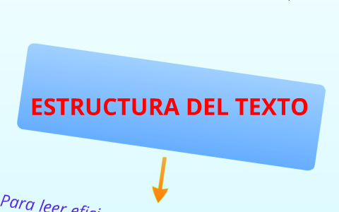 Estructura de un texto by Sandra Sarmiento on Prezi