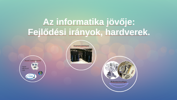 Az informatika jövője: by Máté Molnár