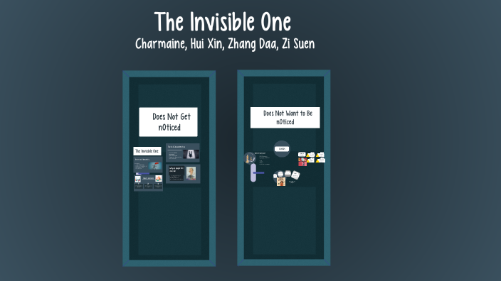 The Invisible One by Zi Suen L AP025585 on Prezi