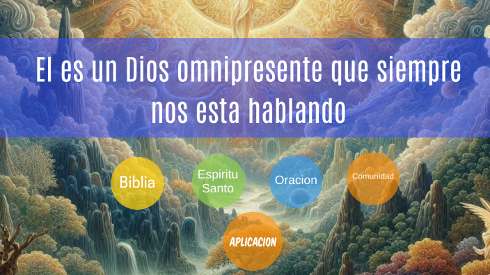 el es un dios omnipresente que siempre nos esta hablando by enri choqu ...