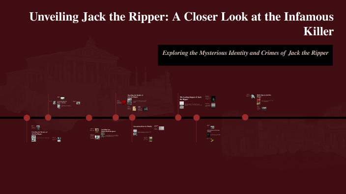 Unveiling Jack the Ripper: A Closer Look at the Infamous Killer by J ...