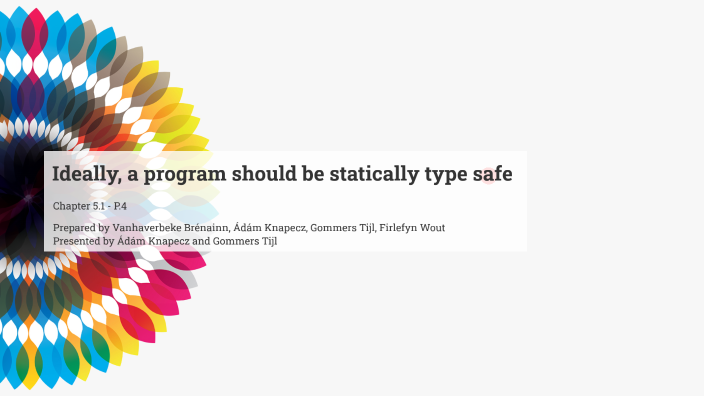 Static Type Safety in C++ by Ádám Knapecz on Prezi