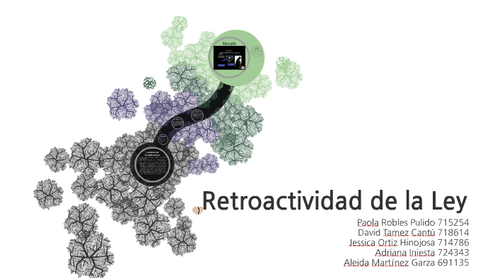 Retroactividad de la Ley by Aleida Martínez on Prezi