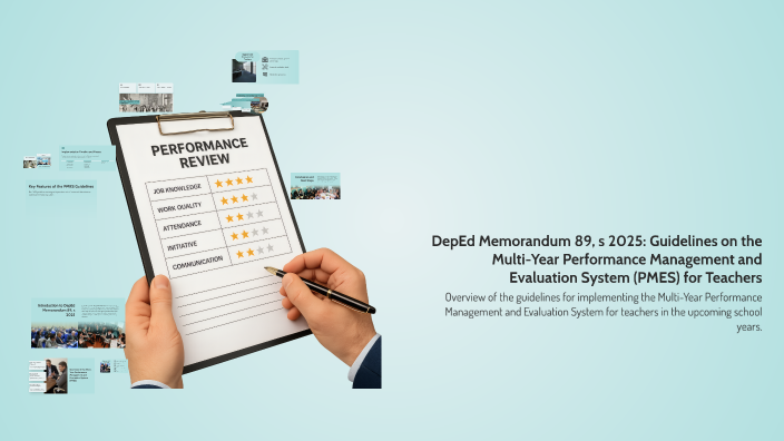 DepEd Memorandum 89, s 2025: Guidelines on the Multi-Year Performance ...