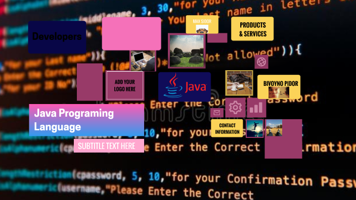 Java by Поля Баландина on Prezi