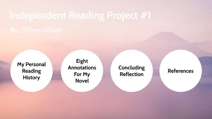 Independent Reading Project #1-Honors English 10-Chloe Wilson by Chloe ...