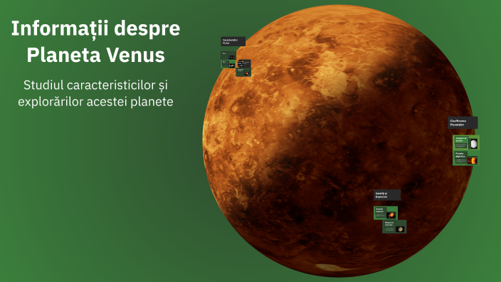 Informații despre Planeta Venus by Nastea Railean on Prezi