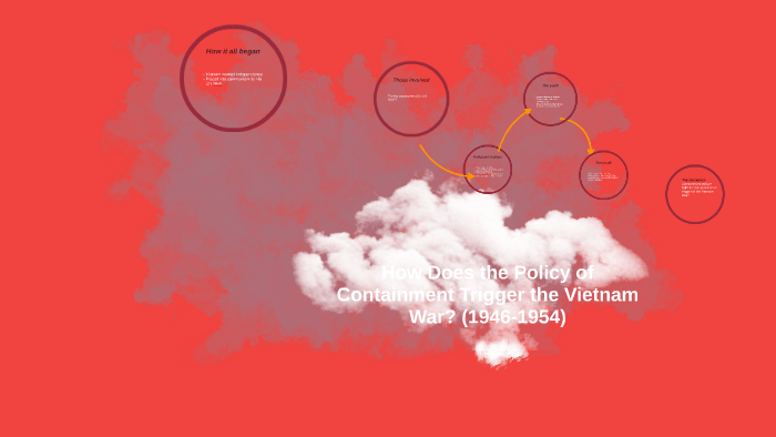How Does the Policy of Containment Trigger the Vietnam War? by Victoria ...