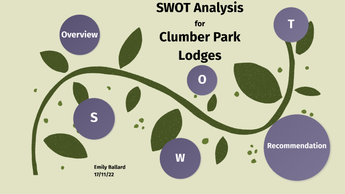 SWOT Analysis for Clumber Park Lodges by Emily Ballard on Prezi