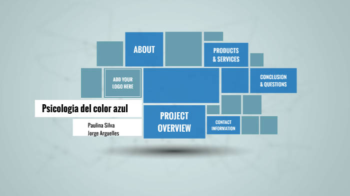 Psicología del color azul by paulina silva alvarado on Prezi