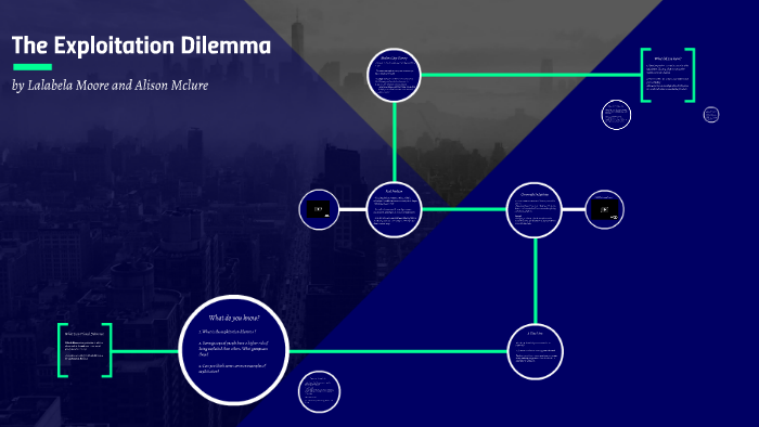 The Exploitation Dilemma by ally j mclure on Prezi
