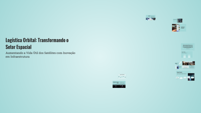 Logística Orbital: Transformando o Setor Espacial by Micaele Vitória on ...