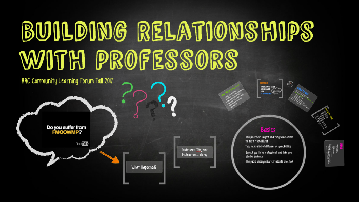 Fall 2017 CLF - Building Relationships with Professors by Lucy Paltoo ...