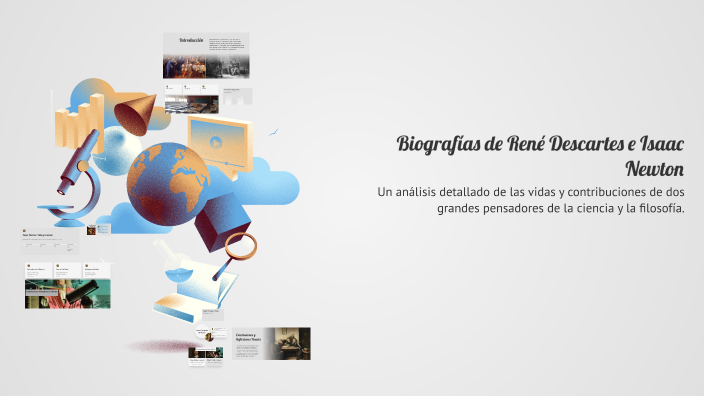 Biografías de René Descartes e Isaac Newton by Jose Martinez on Prezi