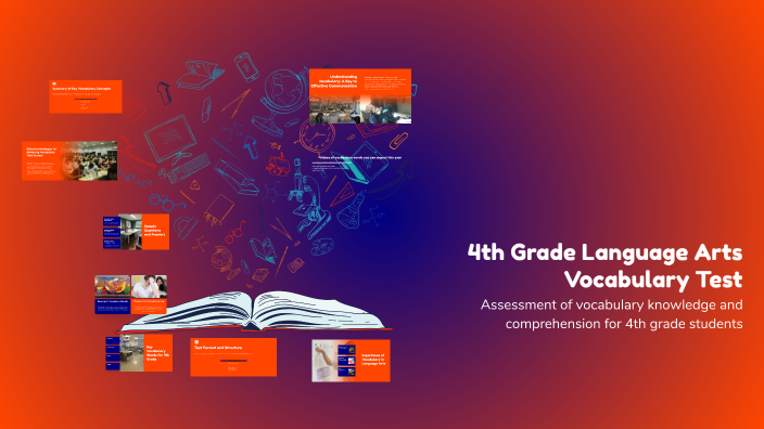 4th Grade Language Arts Vocabulary Test by Macey Long on Prezi