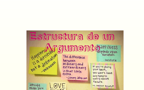 Estructura de un Argumento by Laura Munárrriz.