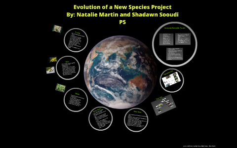 Evolution of a New Species Project by on Prezi