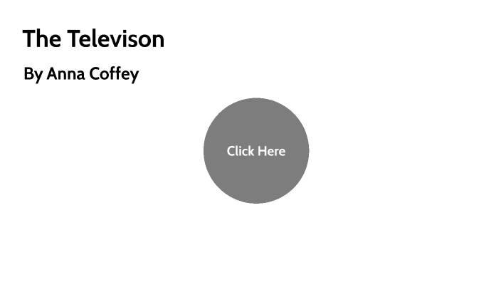 The Televison by Anna Coffey