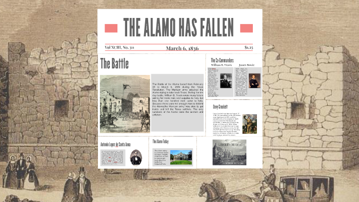 THE ALAMO HAS FALLEN by Logan Black