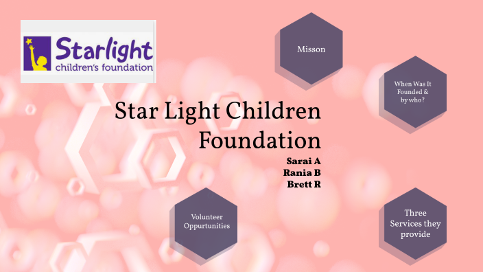 Star Light Children Foundation. Rania, Brett, and Sarai. by Rania ...