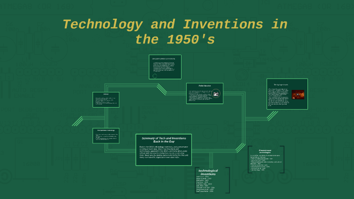 Technology and Inventions in the 1950's by Max Hearn on Prezi