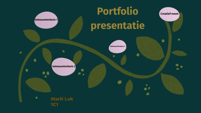 Portfolio presentatie by Mar It on Prezi