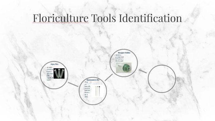 Floriculture Tools Identification by DarrylAnne Brown on Prezi