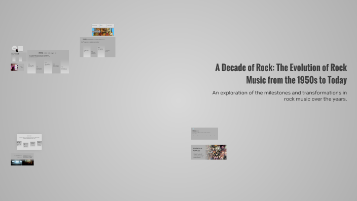 A Decade of Rock: The Evolution of Rock Music from the 1950s to Today ...