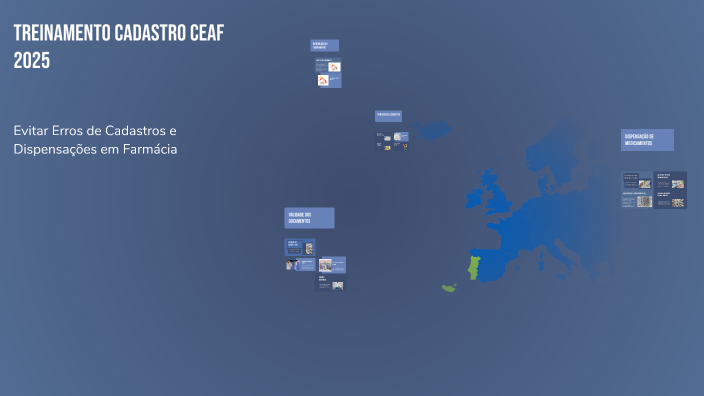 TREINAMENTO CADASTRO CEAF 2025 by Larissa Costa on Prezi