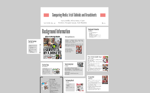 Comparing Media: Irish Tabloids and Broadsheets by Sara Desai on Prezi